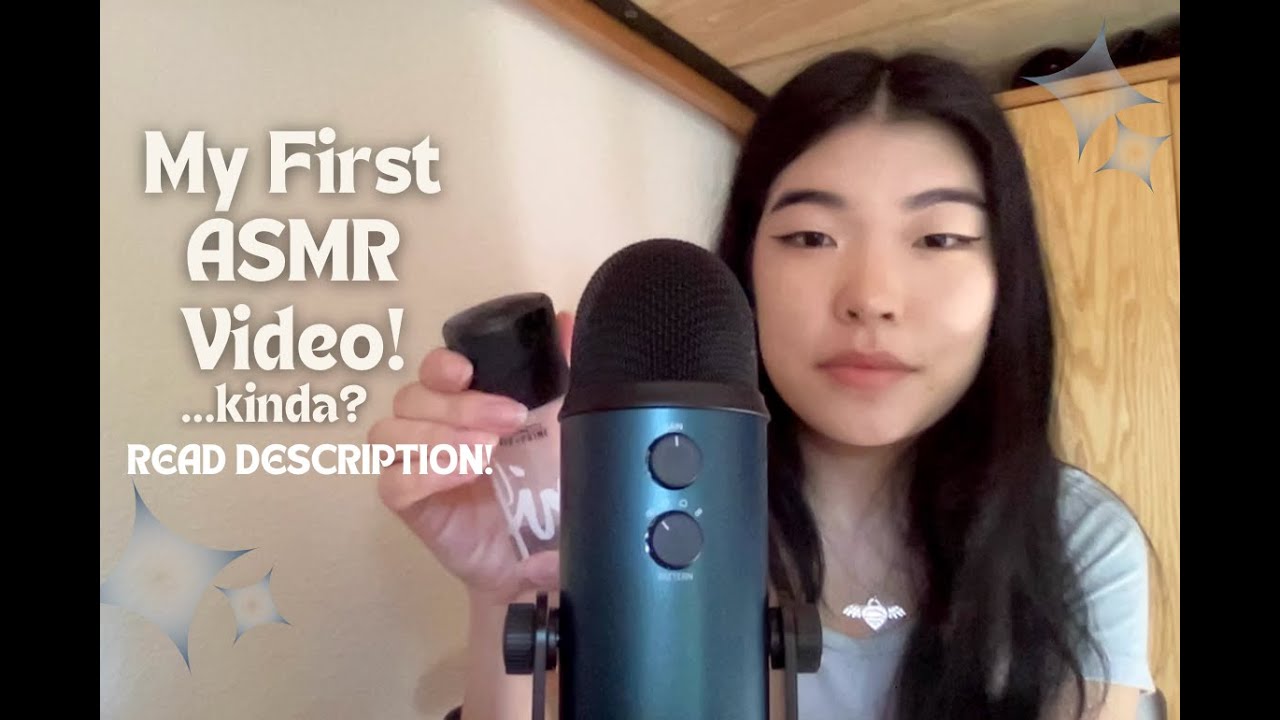 My First ASMR Video!...kinda (read description) - YouTube