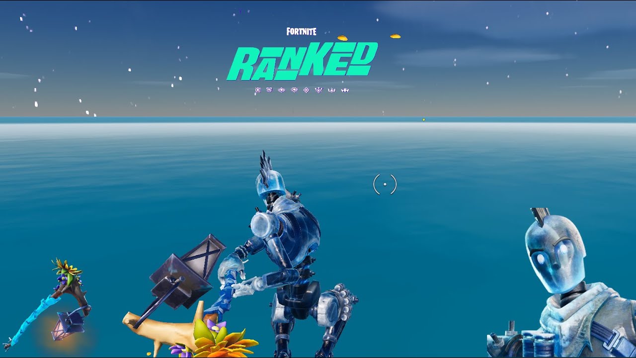 *NEW* GLACIAL DUMMY (WinterFest) skin Gameplay In Fortnite! - YouTube