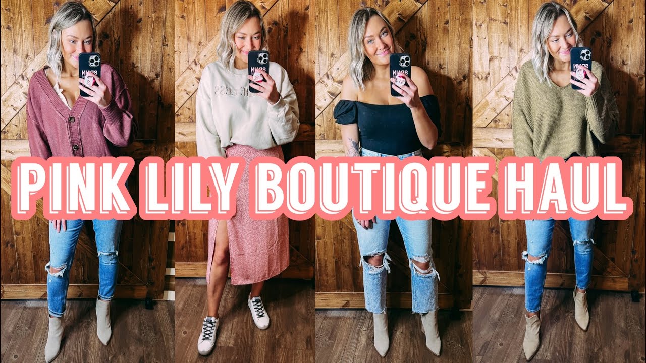PINK LILY TRY ON HAUL | 10/10 HAUL - YouTube