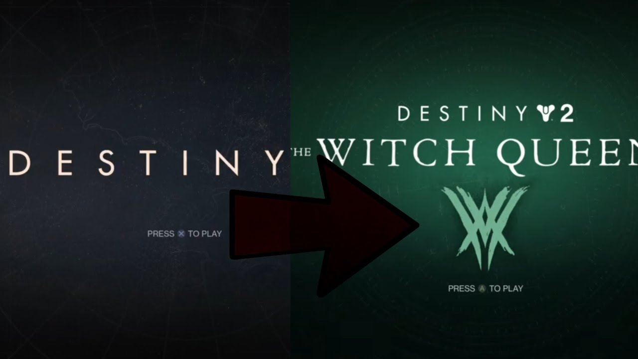 All DESTINY 1 + 2 Title Screens - YouTube