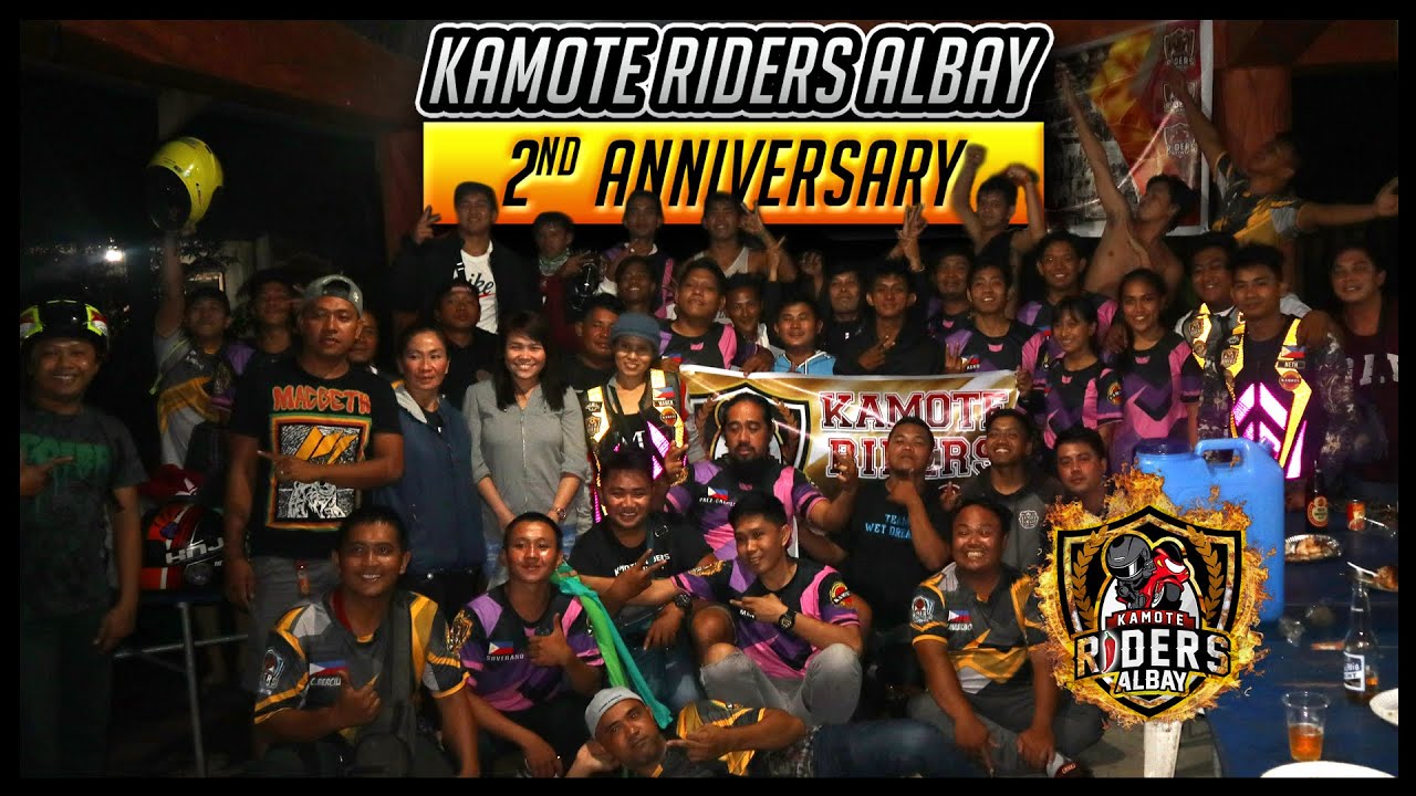 Kamote Riders Albay 2nd Anniversary - YouTube