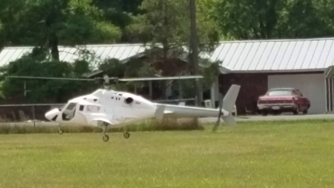 Airwolf Helicopter Crash