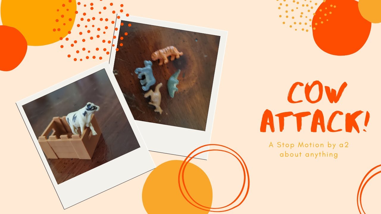 Cow Attack! // A Stop Motion // a2 about anything - YouTube