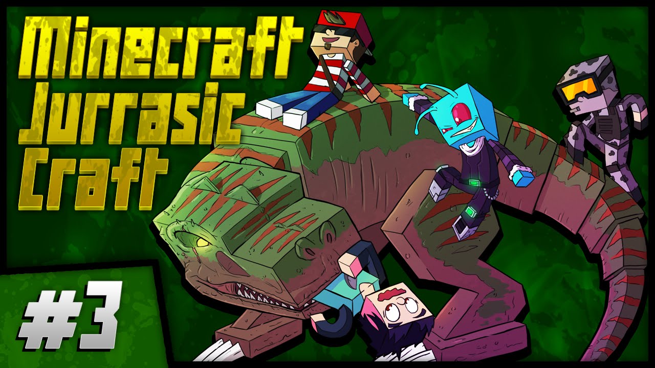 Minecraft Dinosaurs: Jurassic Craft Modded Survival Lets Play Episode 3 ...