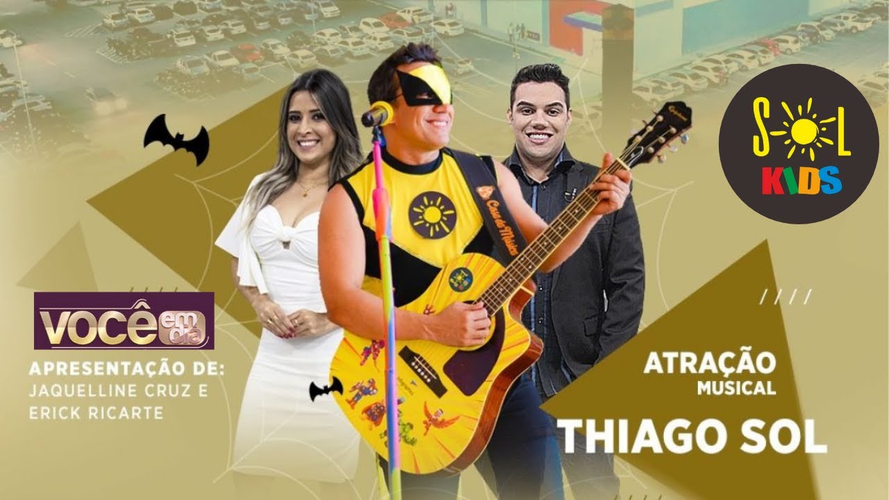 Thiago Sol Kids canta no Shopping Peixoto - Você Em Dia / TV Atalaia - YouTube