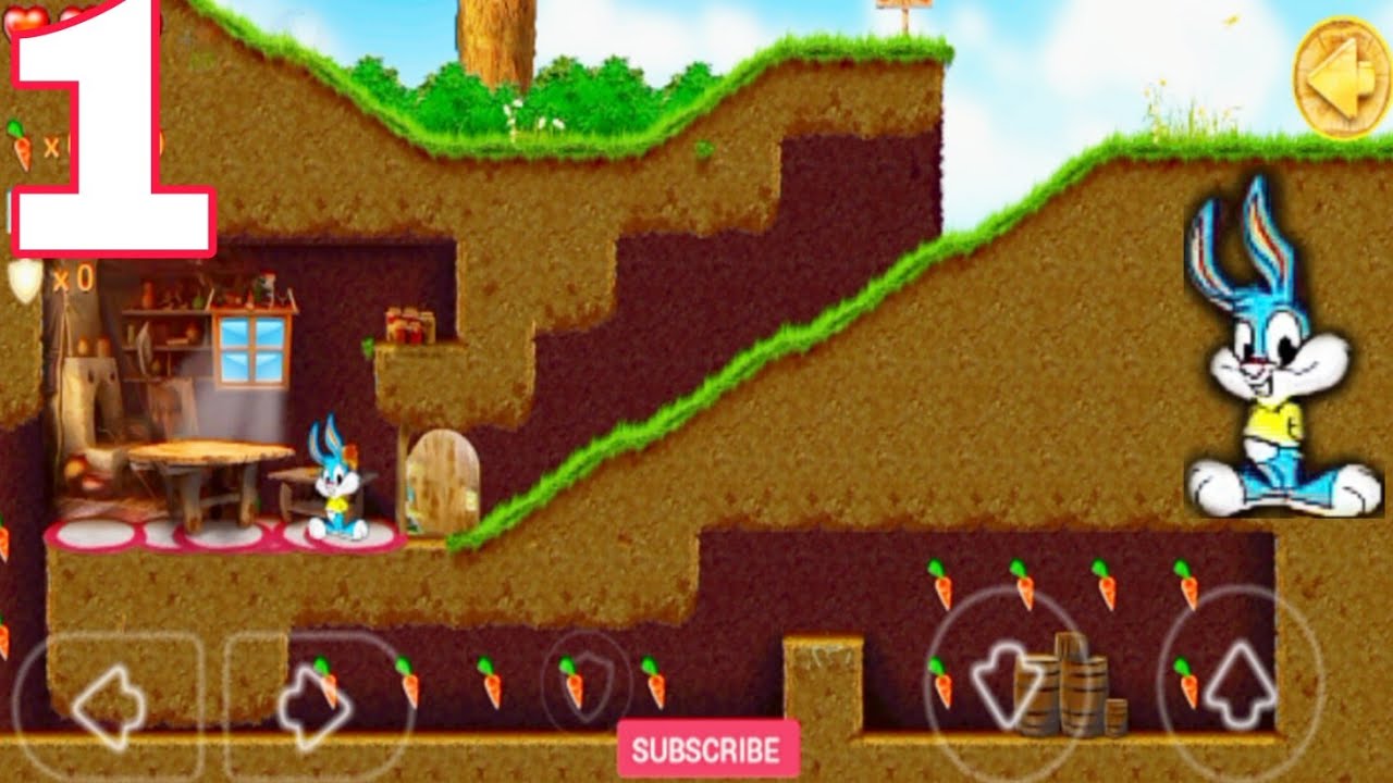 Bunny Jump And Run Gameplay Part 1 - YouTube