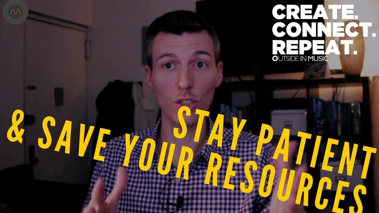 Stay patient and allocate your resources | Create Connect Repeat - YouTube