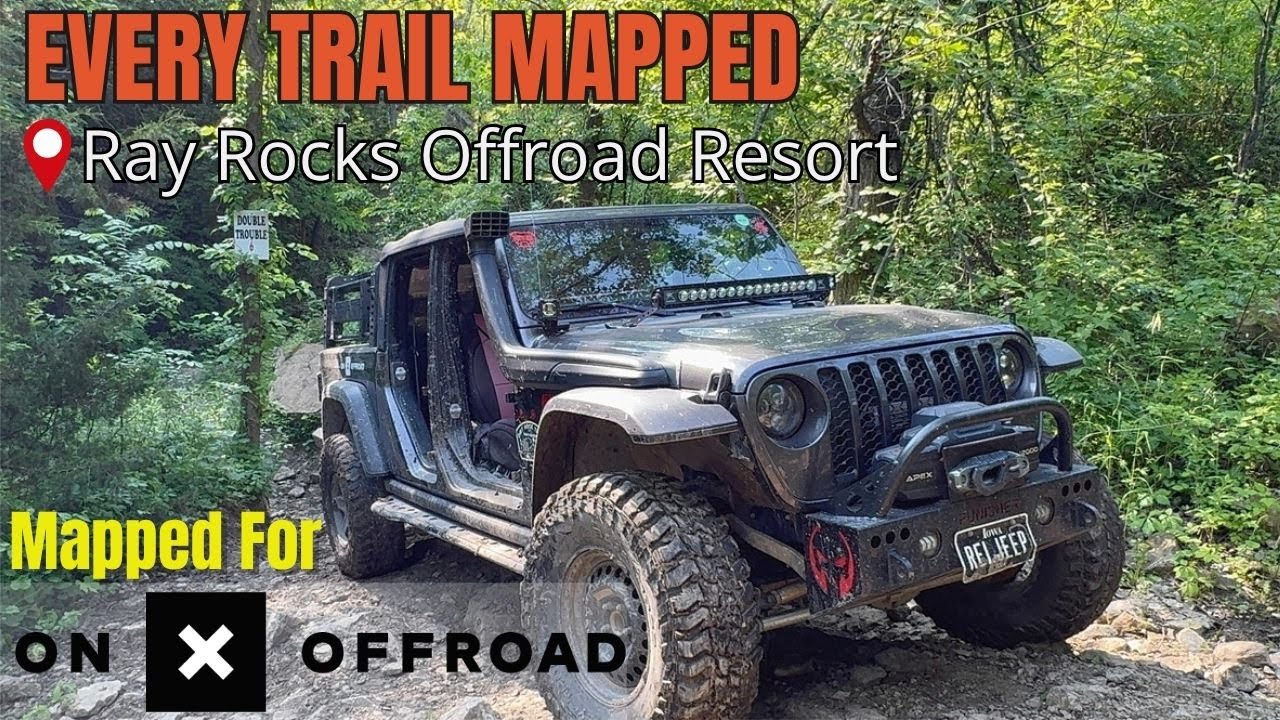 Complete Trail Map of Ray Rock Offroad Resort (Mapped with onX Offroad ...