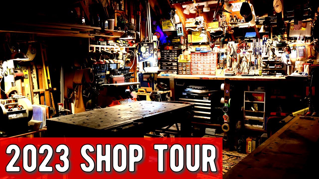 The New Janky Workshop Tour: Wood | Metal | Leather | Lasers - YouTube