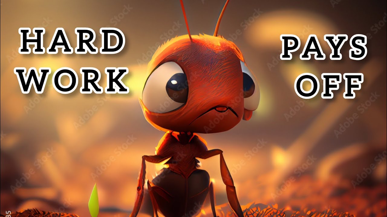 The hard working Ant and the carefree Grasshopper || Study Motivation ...