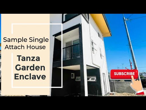 Sample Single Attach House & Lot In Tanza Garden Enclave - YouTube