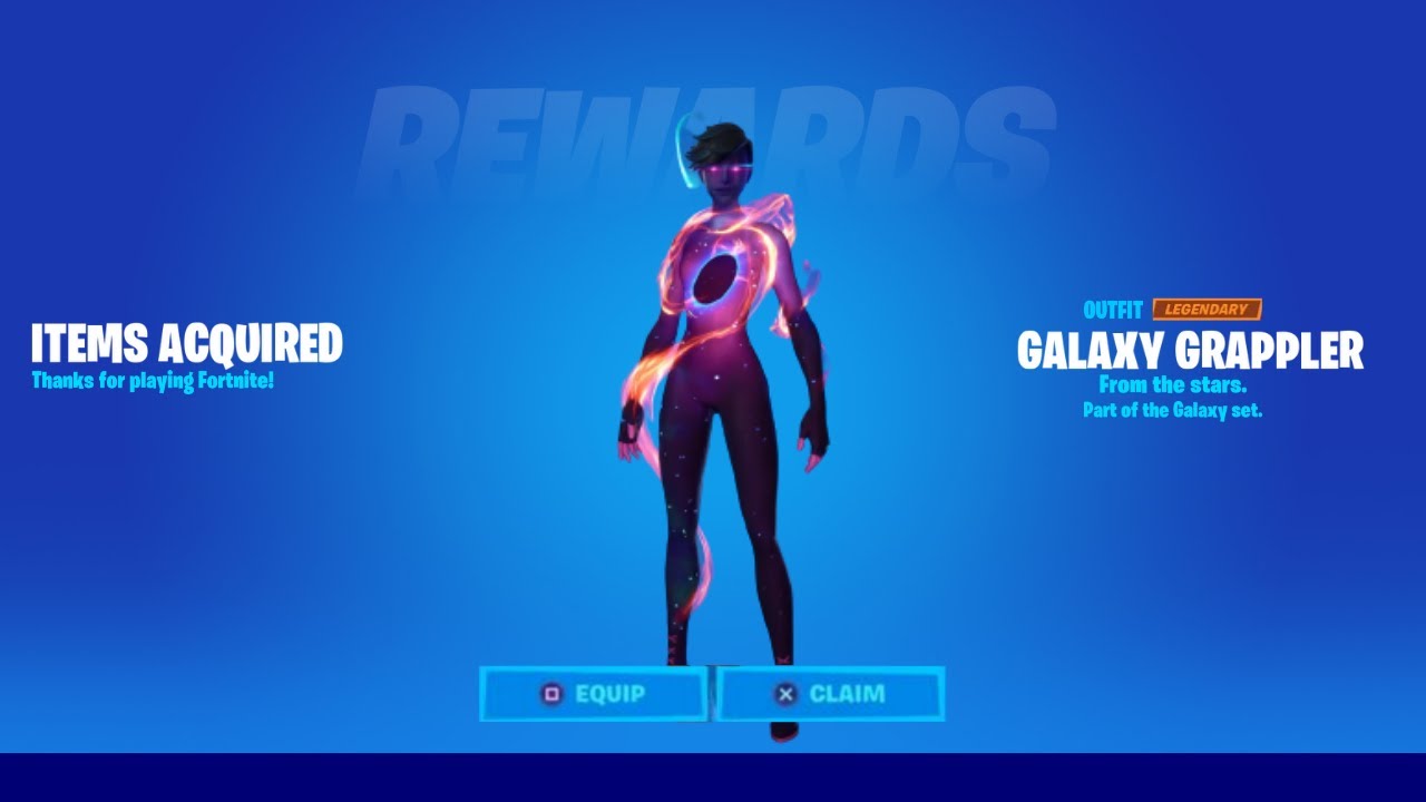 How To Get New Galaxy Grappler Skin In Fortnite! - YouTube