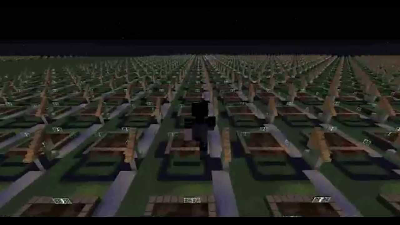 Scary Minecraft Village Glitch! (Void Village) - YouTube