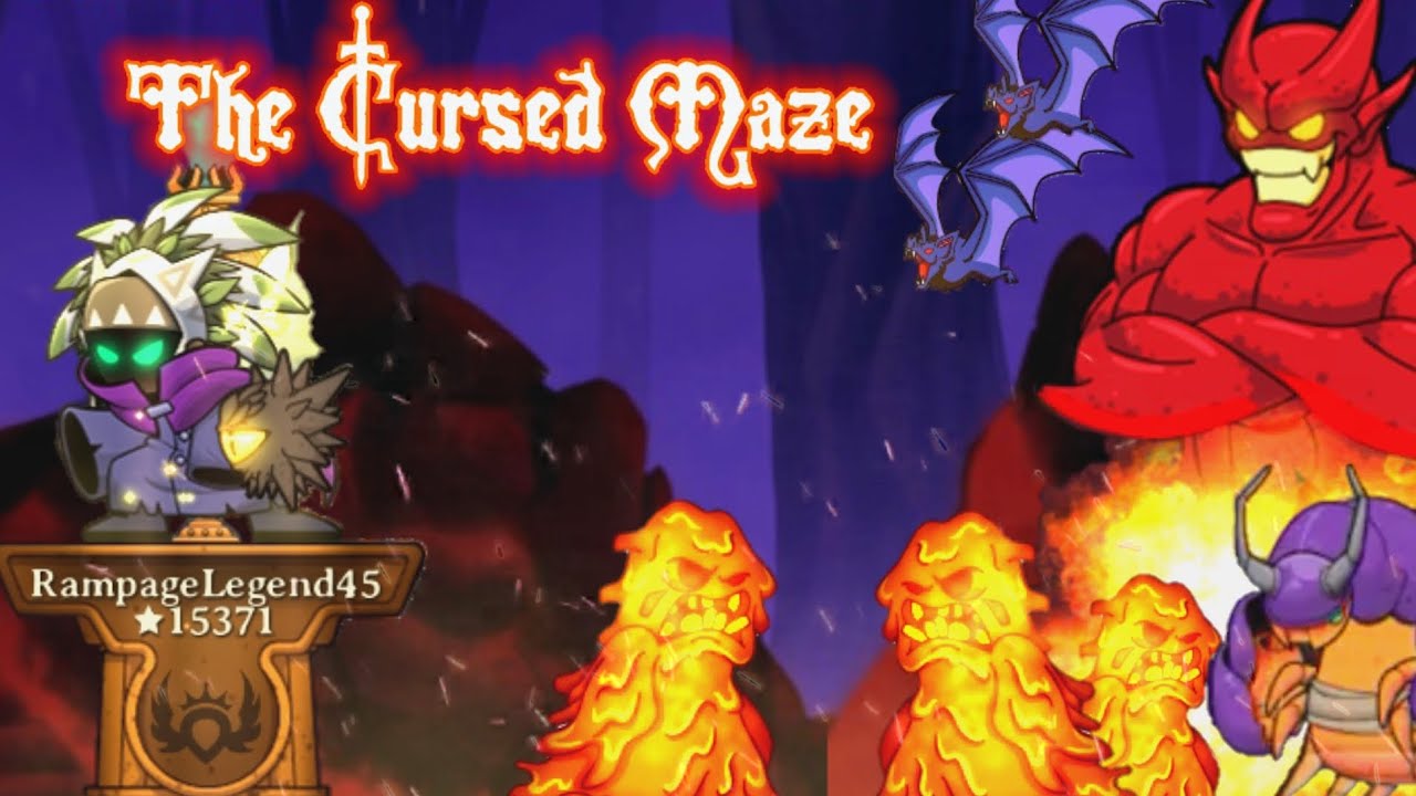 Magic rampage | Weekly dungeon | The Cursed Maze priest gameplay - YouTube