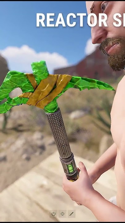 New skin Reactor Shard Icepick [Transparency] #rust #rustskins #gaming - YouTube