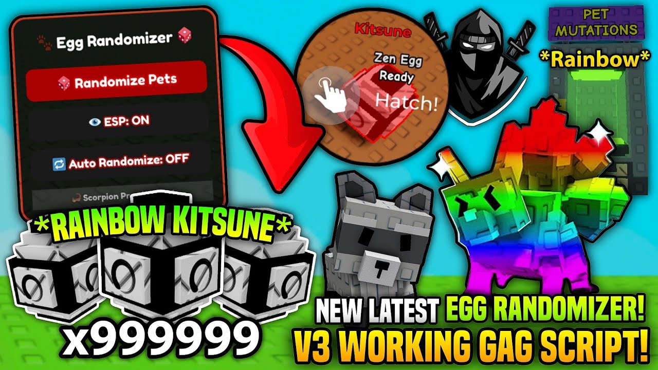 [🧚‍♀️] NEW EGG RANDOMIZER! 🥚🌈 Grow a Garden 🌶️ Script! • No Key 🔥 *UNPATCHED* - Anukul Hub V4 ...