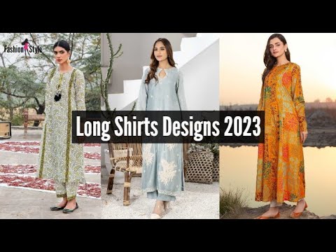 Trendy Long Shirt Designs Ideas 2023 | Fashion & Style - YouTube