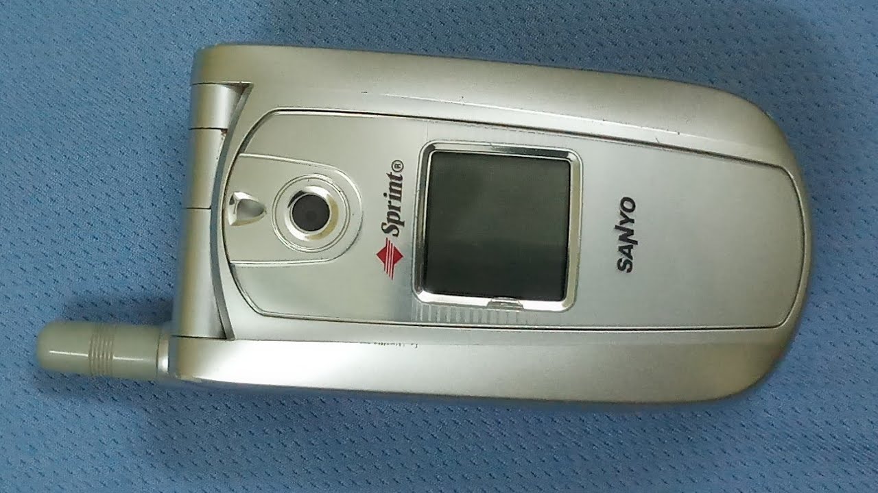 Sanyo SCP-8100 - YouTube