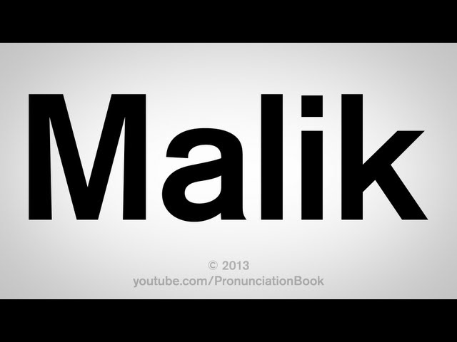 Malik Name Wallpaper