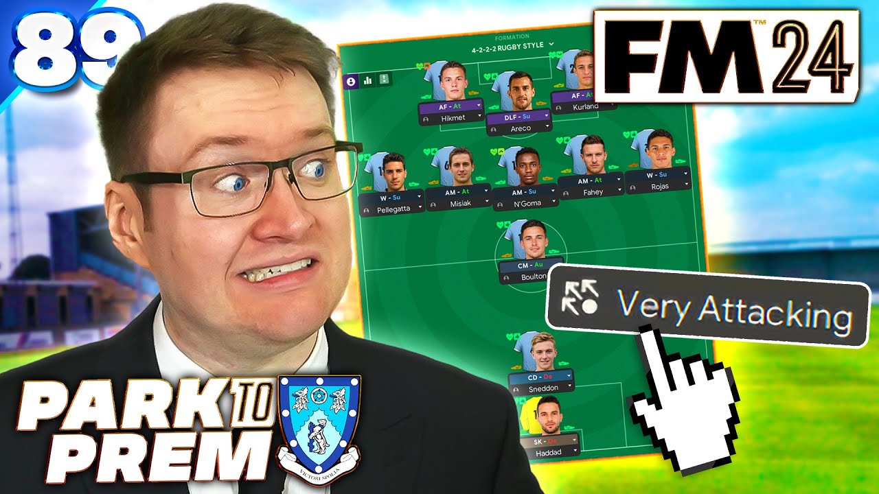 WE HAVE TO SCORE 5 GOALS - Park To Prem FM24 | Episode 89 | Football ...