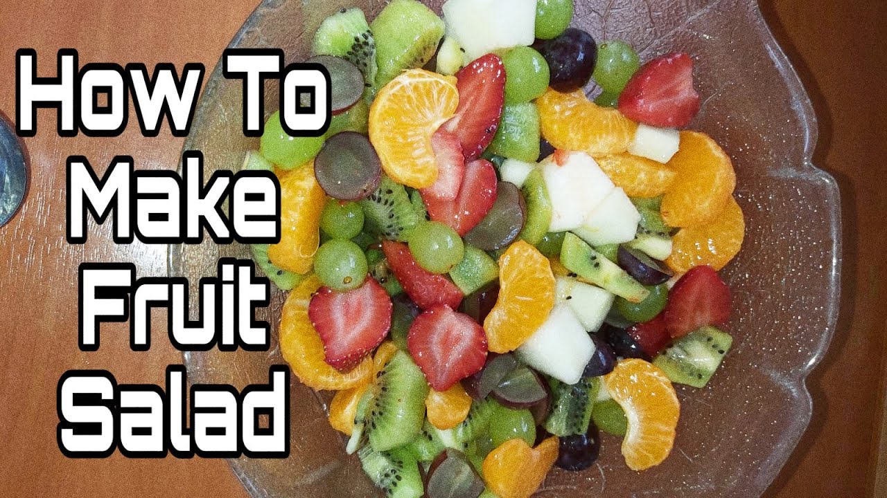 Fruit Salad / German....Obst Salat - YouTube