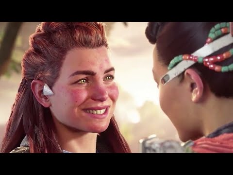 Seyka and Aloy Romance - Kiss Scene and Farewell - HORIZON FORBIDDEN ...