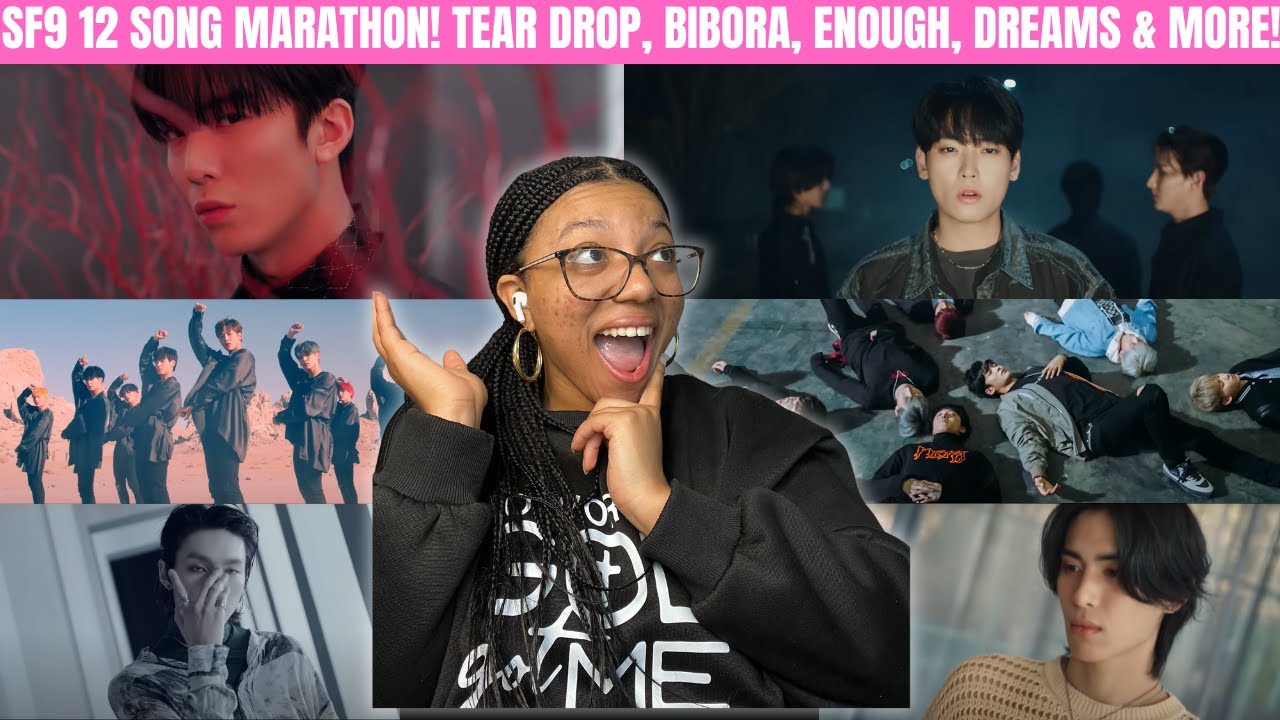 SF9 12 SONG MARATHON!! TEAR DROP, O SOLE MIO, ENOUGH, BIBORA, WARURU ...