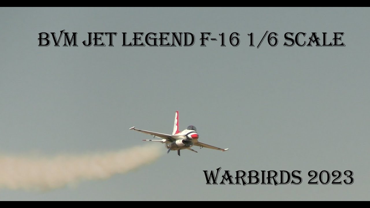 BVM JET LEGEND F-16 1/6 SCALE TURBINE JET. #aviation #rc #airplane # ...