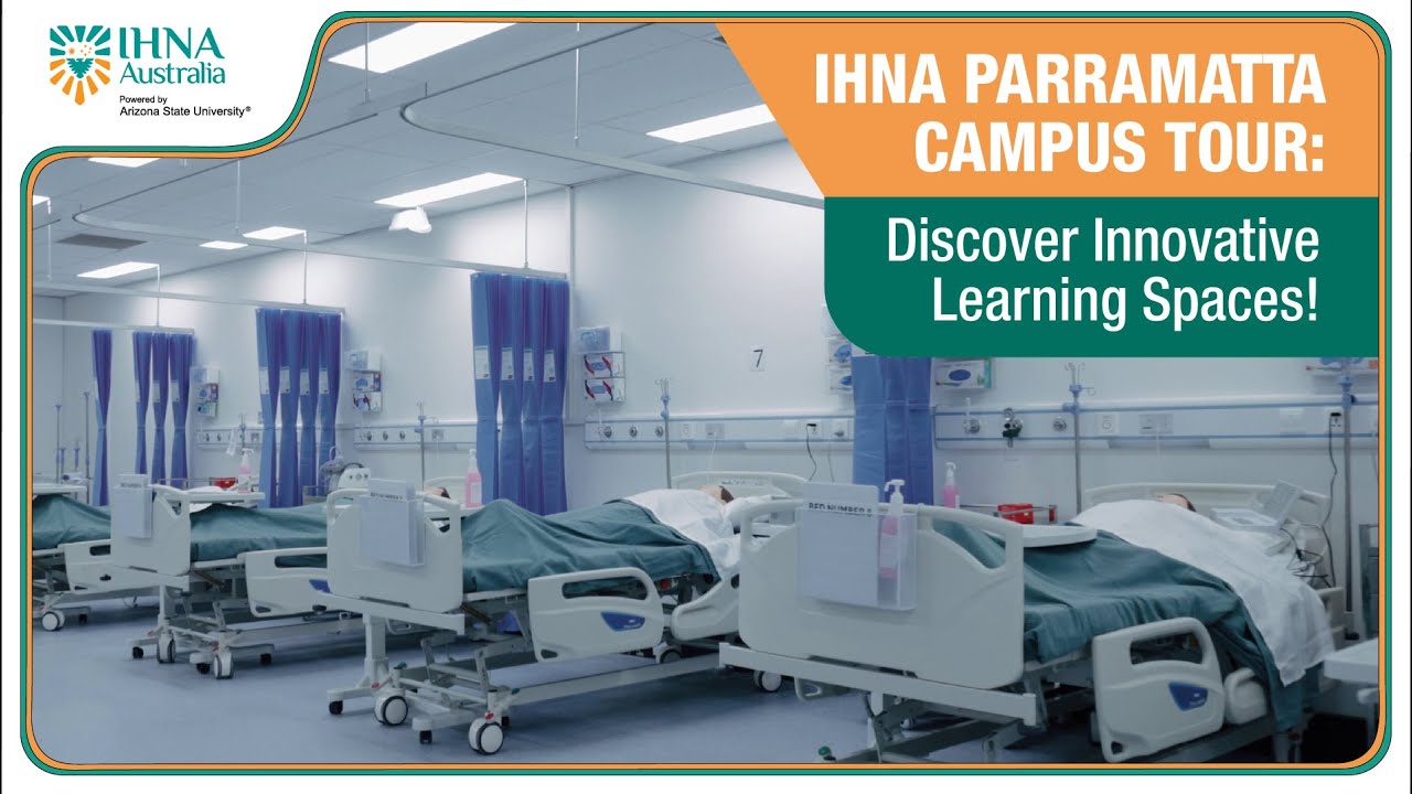 IHNA Parramatta Campus Tour: Discover Innovative Learning Spaces! - YouTube