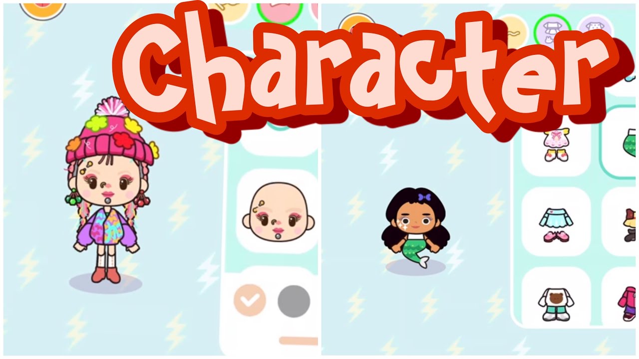 miga world character creator free update ! | miga world | - YouTube