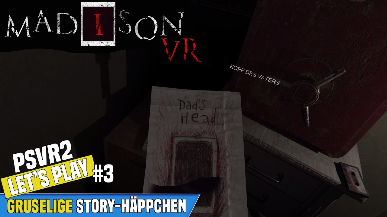 MADiSON VR #3 | VR LET'S PLAY | Gruselige Story-Häppchen | PSVR2 ...