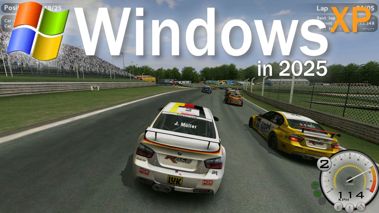 Windows XP Gameplay: Race 07 - YouTube