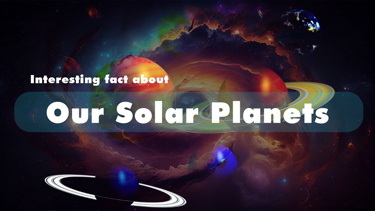 Solar System Spectacular: Witness the Wonders of Planets #amazingplanet ...