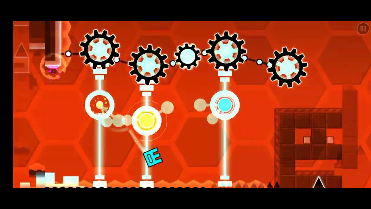 Geometry Dash - Level 17: Blast Processing (All Coins) - YouTube