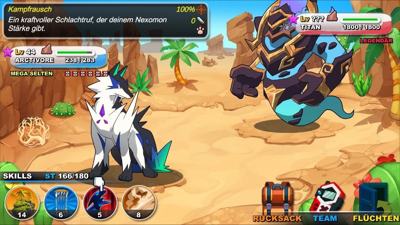 Nexomon Titan Boss Battle - YouTube