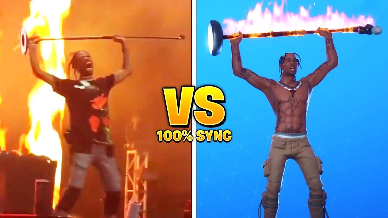 DANCE FORNITE VRAIS VIE (TRAVIS SCOTT RAGE) - YouTube