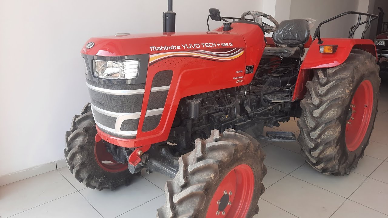 NEW MAHINDRA YUVO TECH +585 DI 4WD 50HP 🚜 FULL DEATILED REVIEW ...