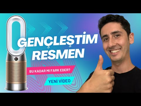 Dyson Purifier Hot+Cool Formaldehyde Isıtıcı Özellikli Hava Temizleyici kutu açılımı