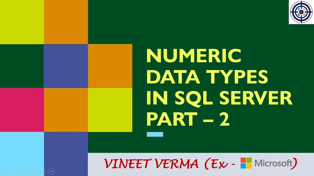Numeric Data Types Part 2 Microsoft Sql Server Float Real Int