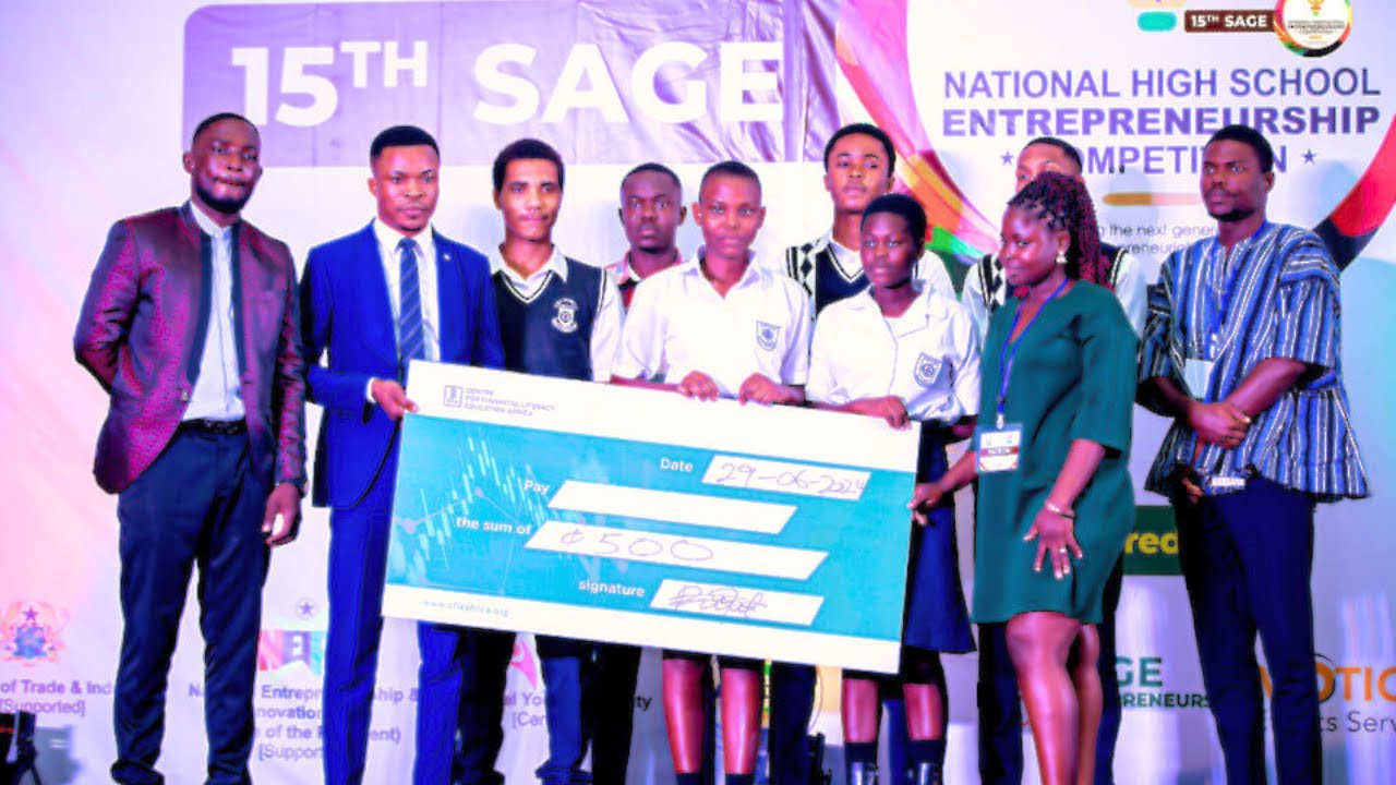 Winners of the Financial Literacy Challenge - YouTube