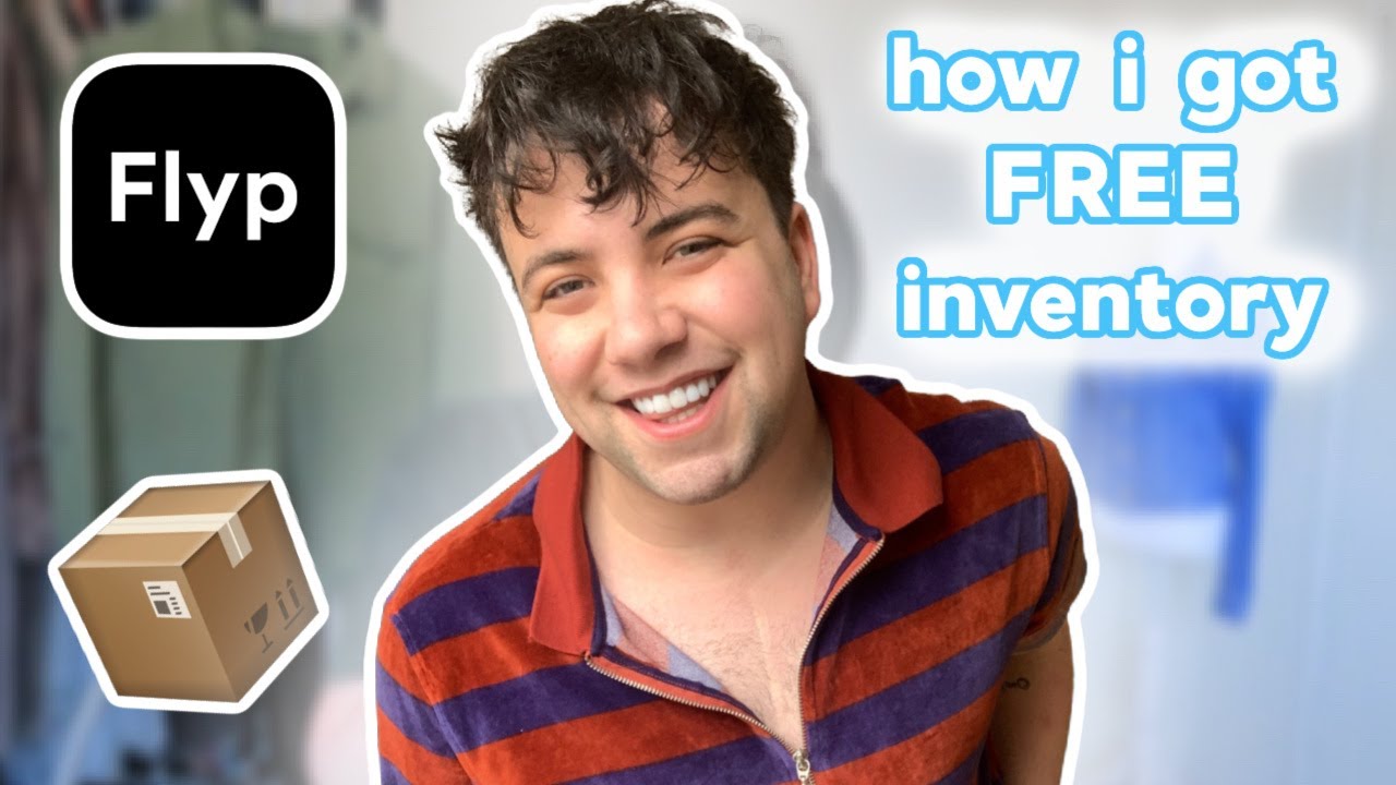 Using the FLYP app to get FREE inventory to sell online!!! // Reseller ...