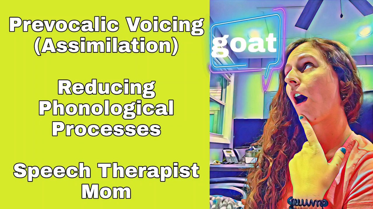 Prevocalic Voicing- Phonological Process- Assimilation- Practice ...