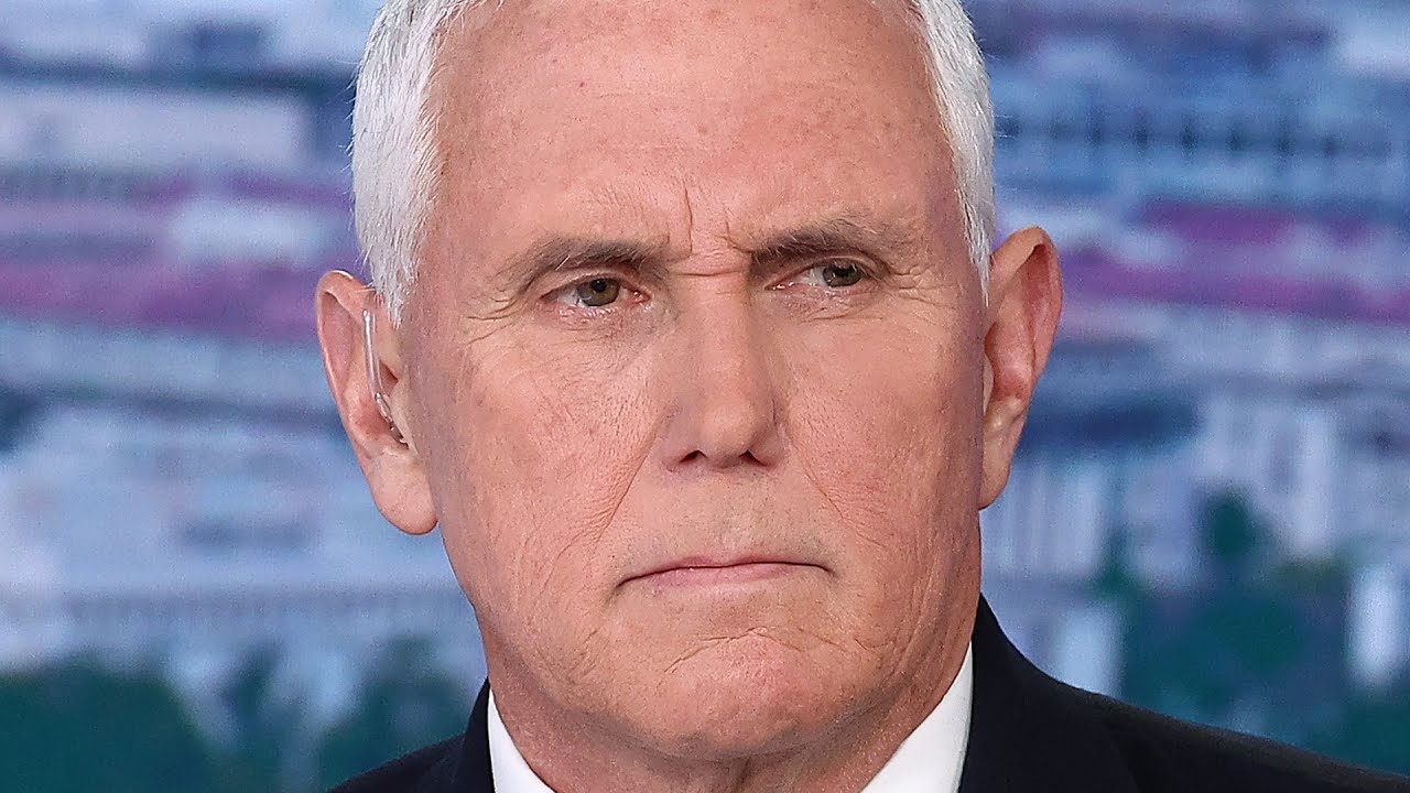 Truly Disturbing Details About Former Vice President Mike Pence - YouTube