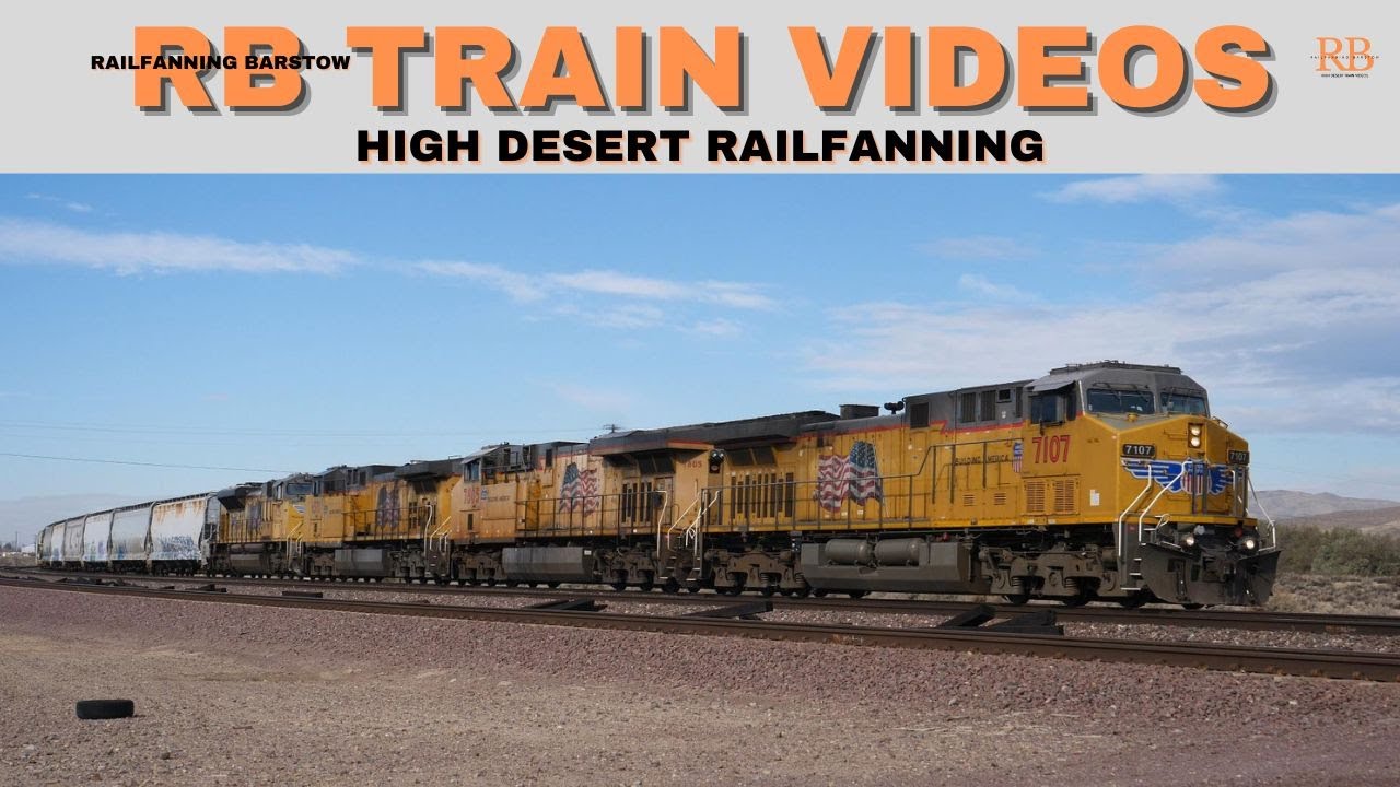 RB Morning Train Video UP 7107 MANIFEST TRAIN - YouTube