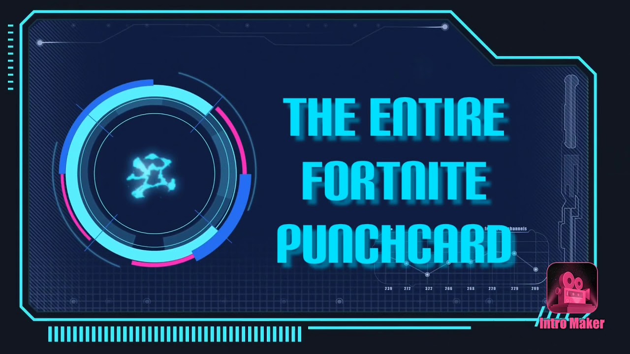 The entire Fortnite punchcard(chapter 2 season 3) - YouTube