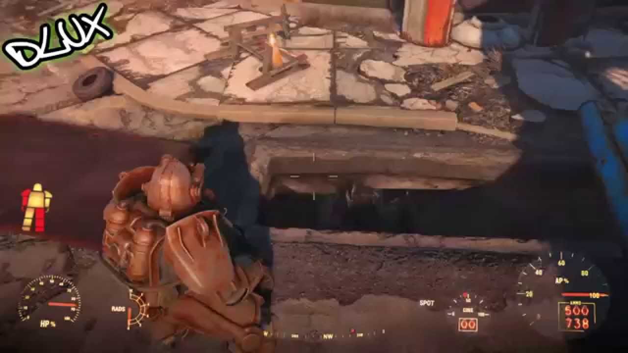 Deathclaw, U STUCK! (Fallout 4 - Funny Game Fail) - YouTube