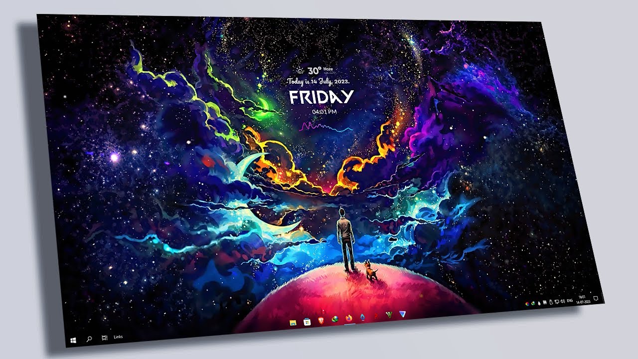Make Your Desktop Look Awesome (Simple & Easy) - YouTube