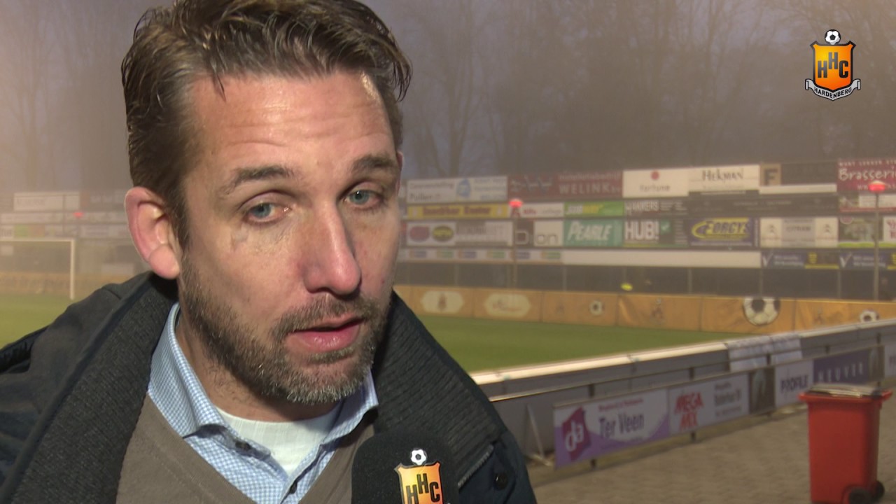 Reactie Gert Jan Karsten op HHC Hardenberg - AFC - YouTube