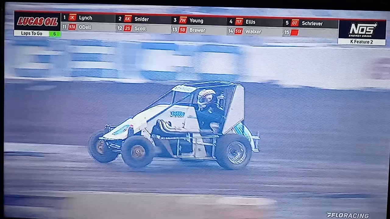 Brayton Lynch k feature Chili Bowl Nationals 1/16/21 - YouTube