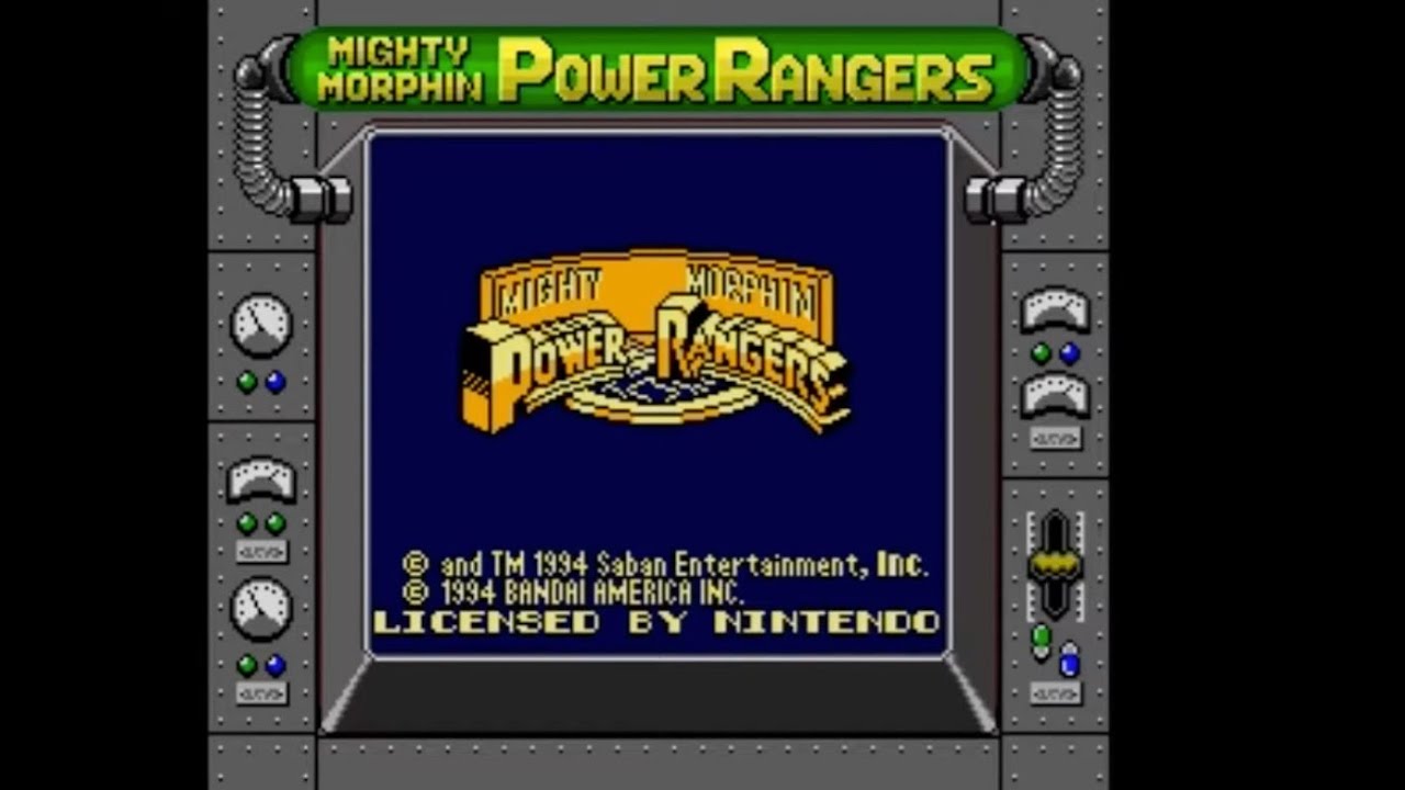Mighty Morphin Power Rangers (GB) Playthrough - YouTube